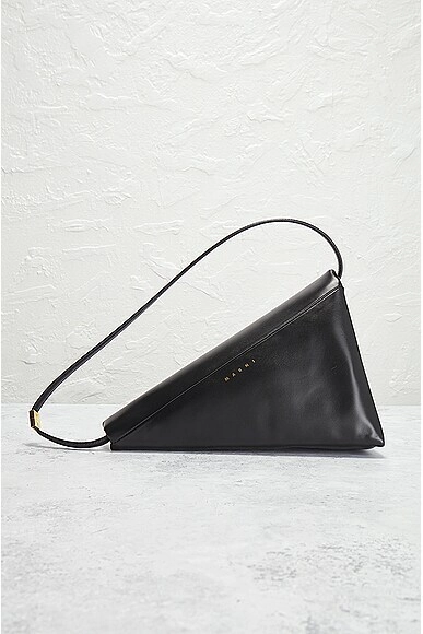 Marni Prisma Triangle Bag - Black