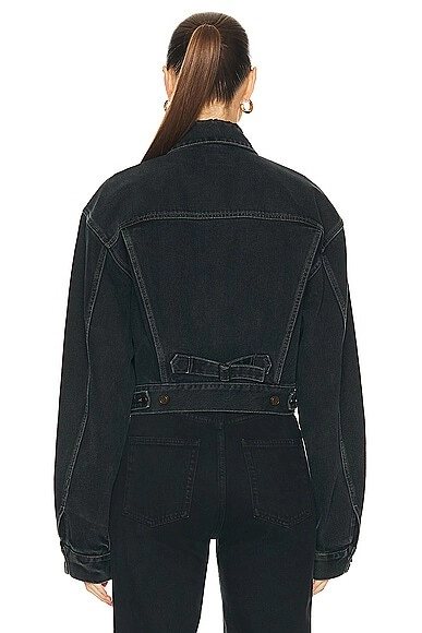 Saint Laurent Neo 80's Denim Jacket