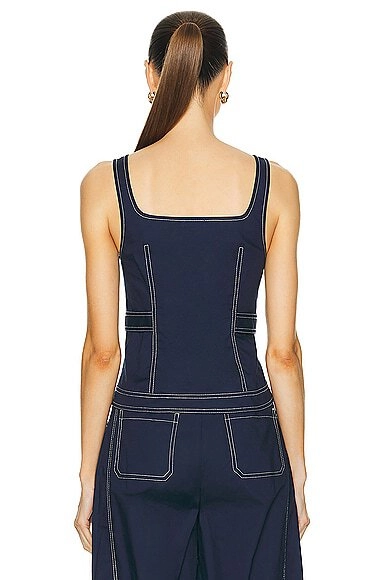 Simkhai Dolce Zip Up Top