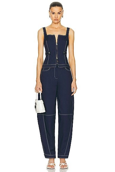 Simkhai Dolce Zip Up Top