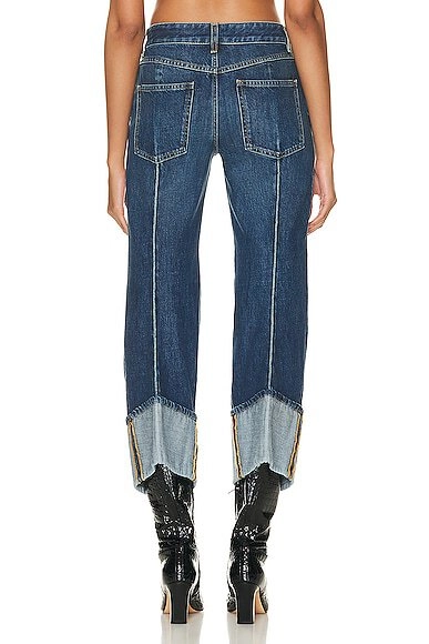 Bottega Veneta Medium Indigo Straight Leg Jeans