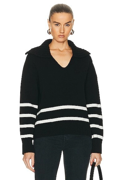 Moncler Long Sleeve Polo Sweater