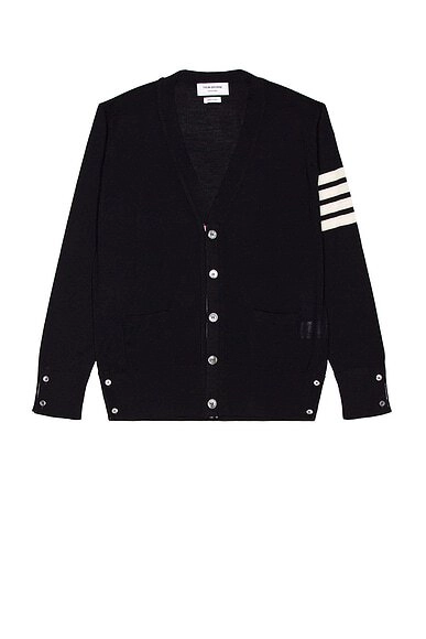 Thom Browne Merino Wool Cardigan Sweater