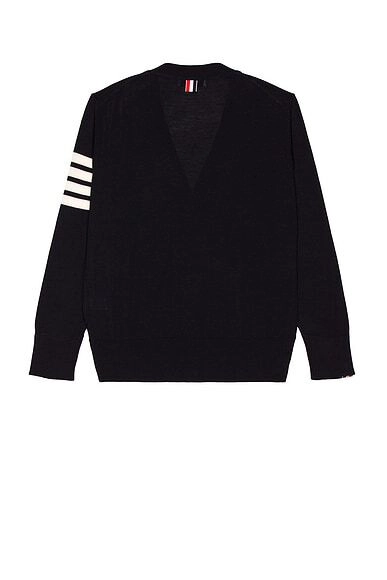 Thom Browne Merino Wool Cardigan Sweater