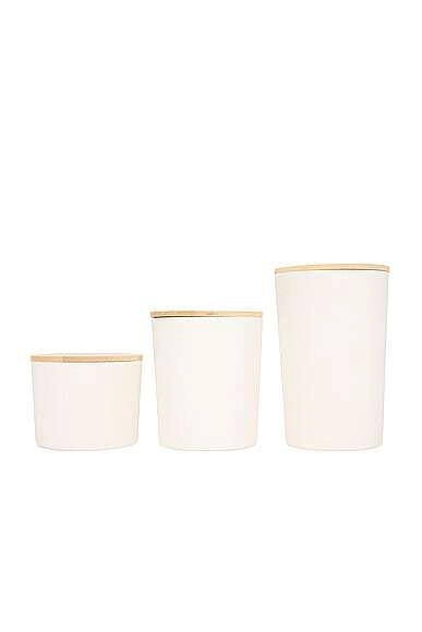 HAWKINS NEW YORK Essential Storage Containers - Ivory
