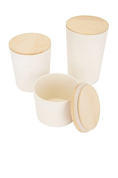 HAWKINS NEW YORK Essential Storage Containers - Ivory