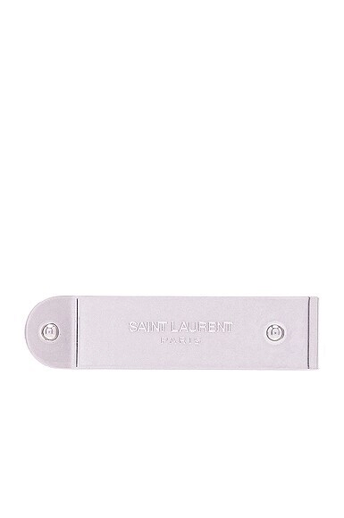 Saint Laurent Money Clip - Silver