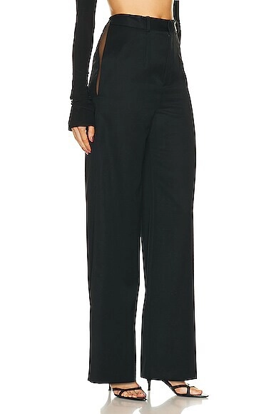 GRACE LING Peek Open Thigh Pant