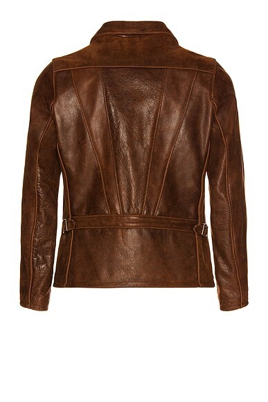 SCHOTT Waxy Buffalo Leather Jacket