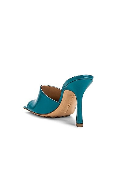 Bottega Veneta Stretch Gloss Heeled Sandals - Blaster