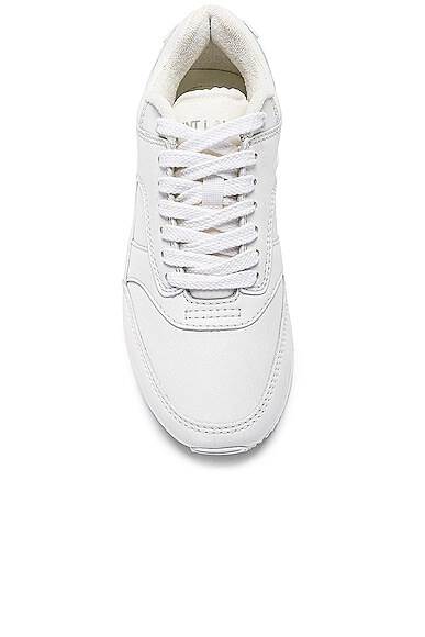 Saint Laurent Leather Lace-up Sneakers