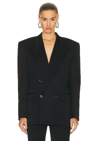 Saint Laurent Double Breasted Blazer