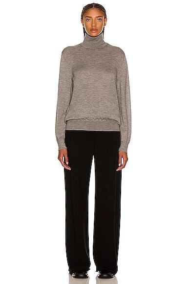 THE ROW Lambeth Cashmere Turtleneck Sweater