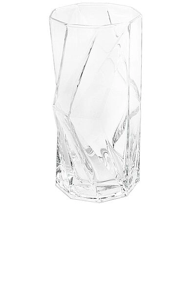 MAX ID NY Ghost Highball Glass Pair - Clear