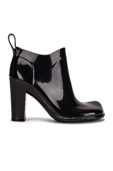 Bottega Veneta Rubber Ankle Boots - Black