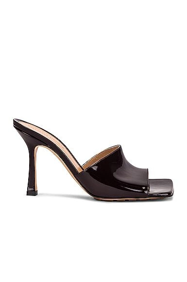Bottega Veneta Stretch Gloss High Heel Sandals - Oxide