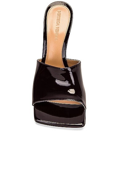 Bottega Veneta Stretch Gloss High Heel Sandals - Oxide