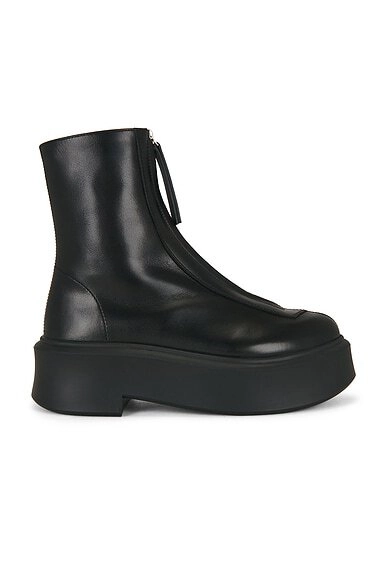 THE ROW Zipped Booties