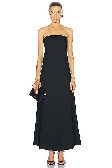 AEXAE Column Maxi Dress