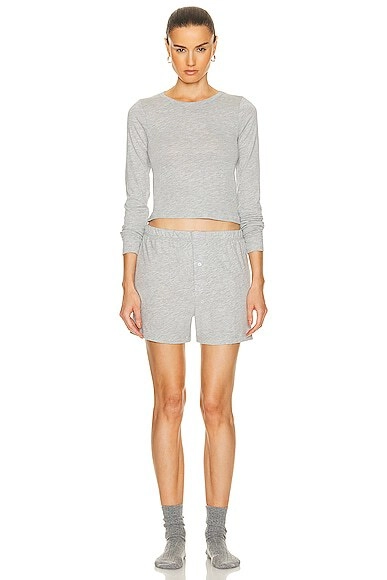 Eterne Long Sleeve Baby Tee
