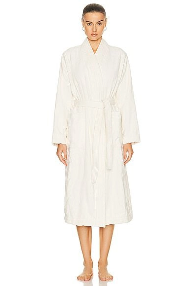 BAINA Bath Robe - Ivory