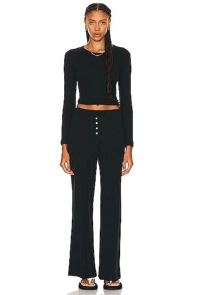 LESET Pointelle Boxer Pant