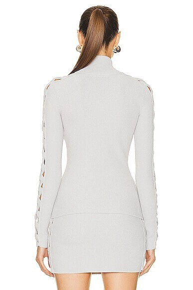 Alaïa Long Sleeve Turtleneck Top