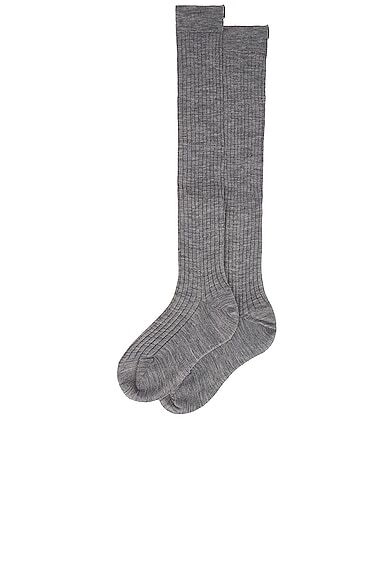 Comme Si Knee High Sock