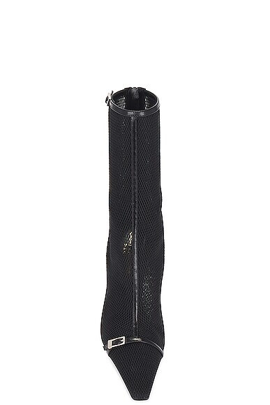 Saint Laurent Oxalis Pointed Toe Stiletto Booties