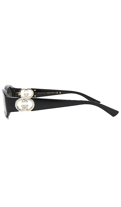 Gucci Hailey Oval Sunglasses
