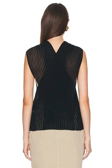 Saint Laurent Halter Neck Tank Top