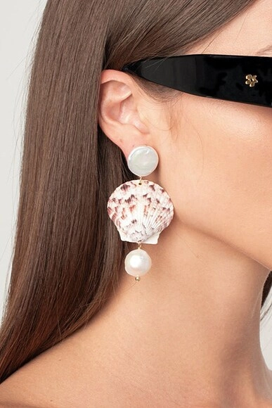 Éliou Ilha Earrings - White