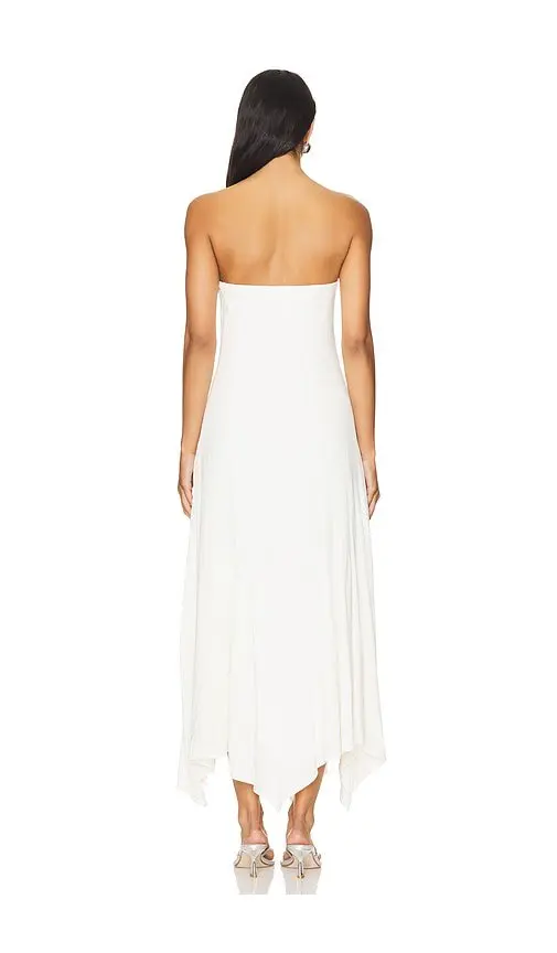 SEROYA Lucia Maxi Dress In Satin