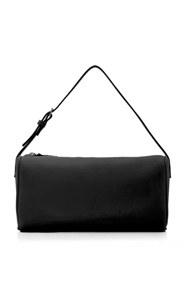 THE ROW 90s Leather Bag - Black