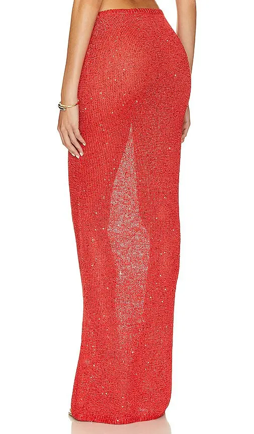 ASTA RESORT Carolina Skirt - Red