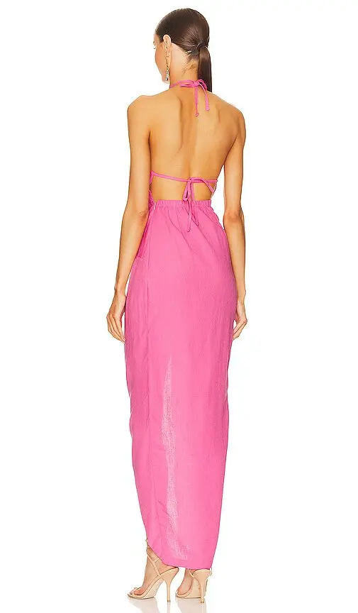OW Isla Halterneck Maxi Dress