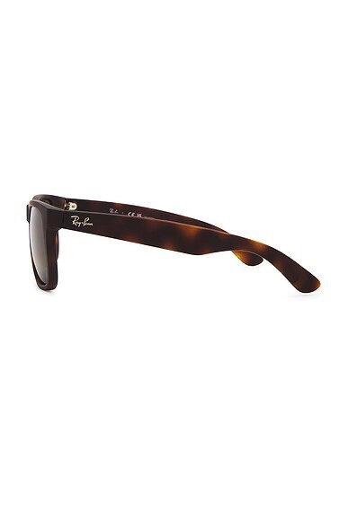 Ray-ban Justin Polarized Square Sunglasses - Black