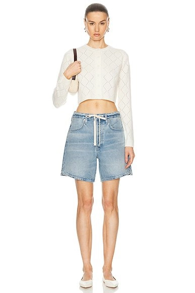 Citizens Of Humanity Brynn Drawstring Denim Shorts