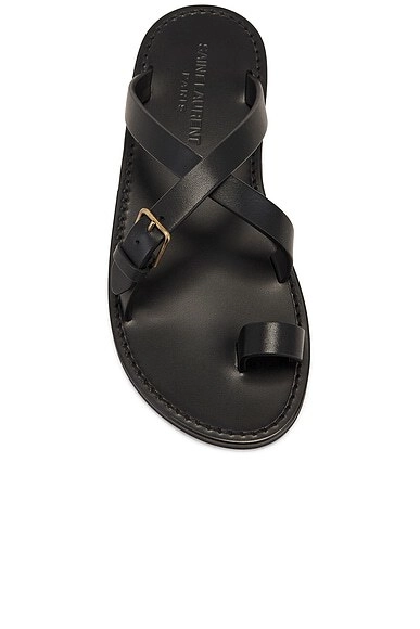 Saint Laurent Nomade' Flat Sandals