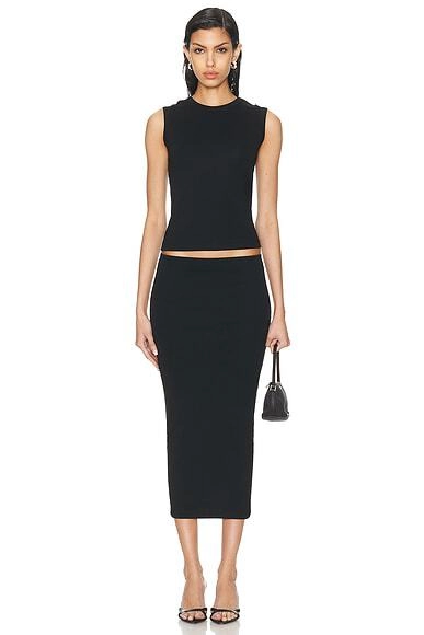 FLORE FLORE Esme Tank Top - Black