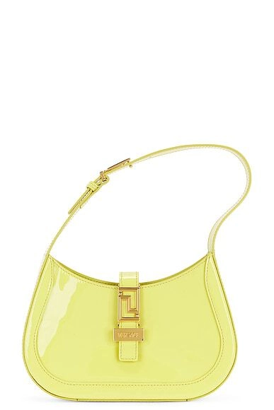 Versace Greca Goddess Hobo Bag - Yellow