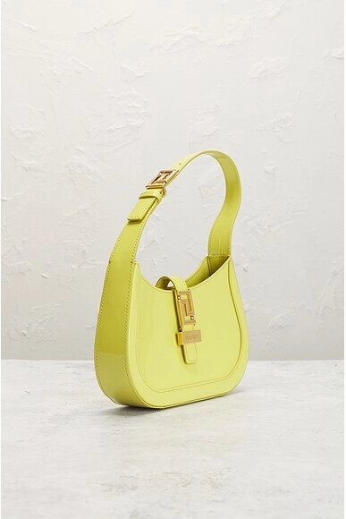 Versace Greca Goddess Hobo Bag - Yellow