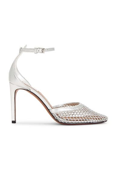 Alaïa Fishnet Stiletto Sandals