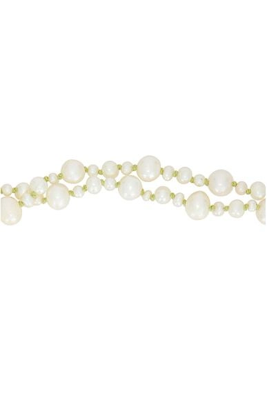 LOREN STEWART Pearl Wrap Necklace & Belt
