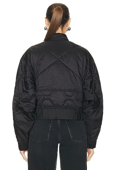 AGOLDE X Shoreditch Ski Club Iona Quilted Bomber Jacket