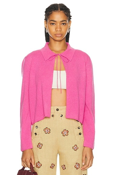 BODE Lodge Cardigan - Pink