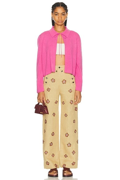 BODE Lodge Cardigan - Pink