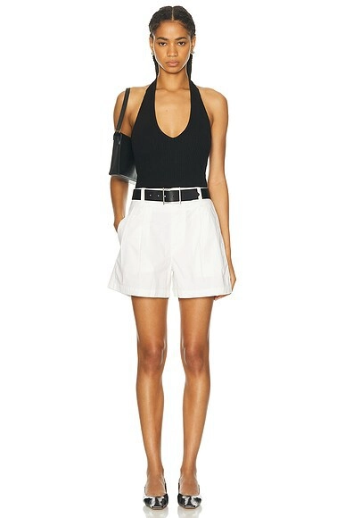 Citizens Of Humanity Coralin Pleated Poplin Shorts