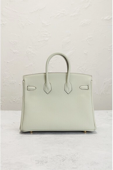 Hermès Clemence Birkin 25 Handbag - Gris Neve