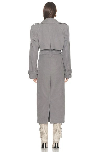 Attico Trench Coat